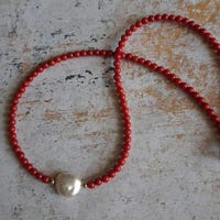 Majorca Pearl Nekclace Set, Pearl Bead - Etsy