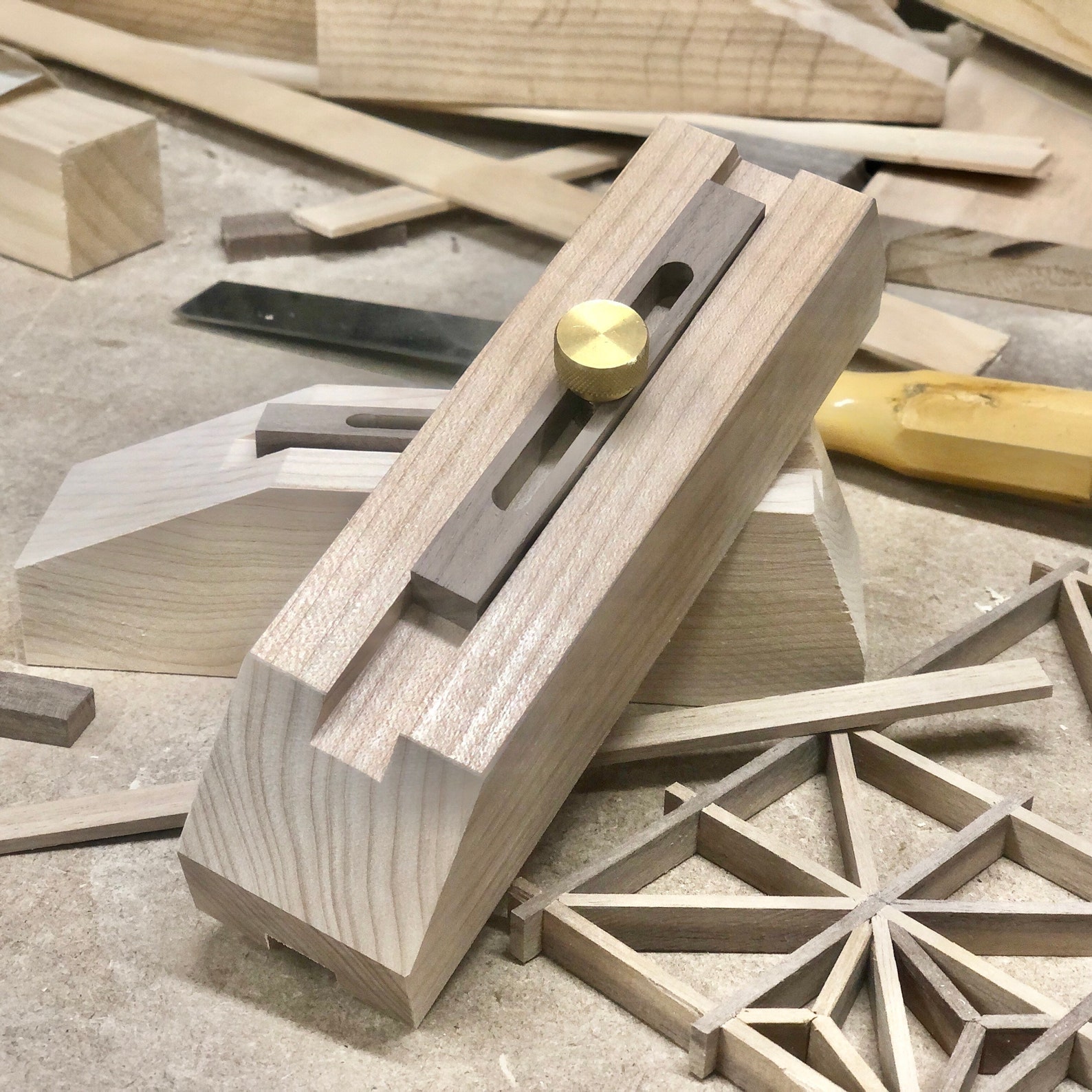 Kumiko Blocks/kumiko Jigs asa-no-ha Set - Etsy