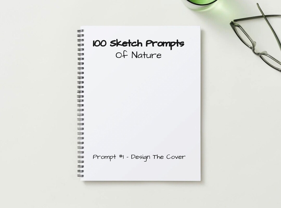 100 Sketch Prompts of Nature Printable Sketchbook - Etsy