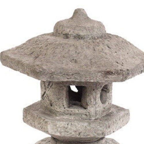 Solid Rock Stoneworks 3 Piece Japanese Lantern Pre Aged - Etsy