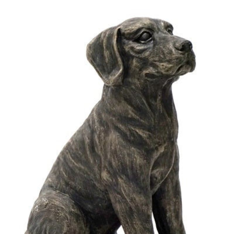 Life Size Black Lab Statue - Etsy