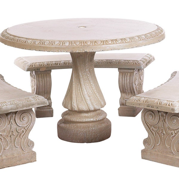 Concrete Table - Etsy