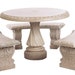 Solid Rock Stoneworks Large Conch Shell Table 15in Tall Desert Sand - Etsy