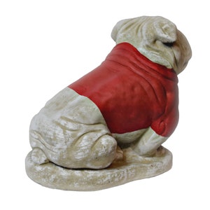 Solid Rock Stoneworks Medium Georgia Bulldog- 14in Tall- Lifelike - Etsy