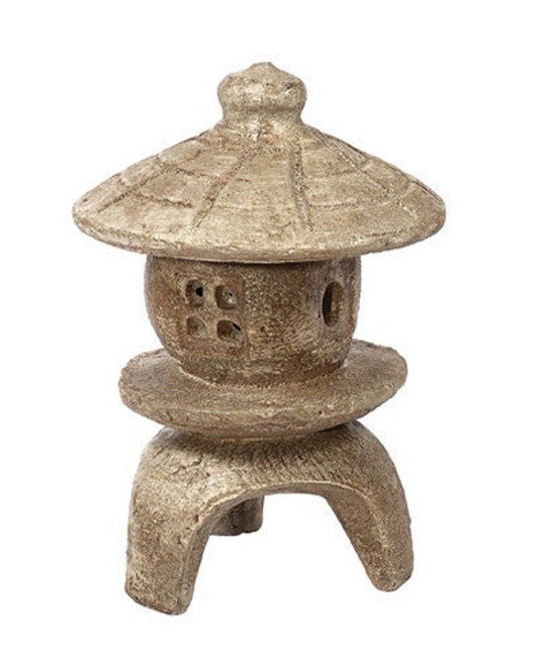 Solid Rock Stoneworks Sm Round Pagoda- Buff - Etsy