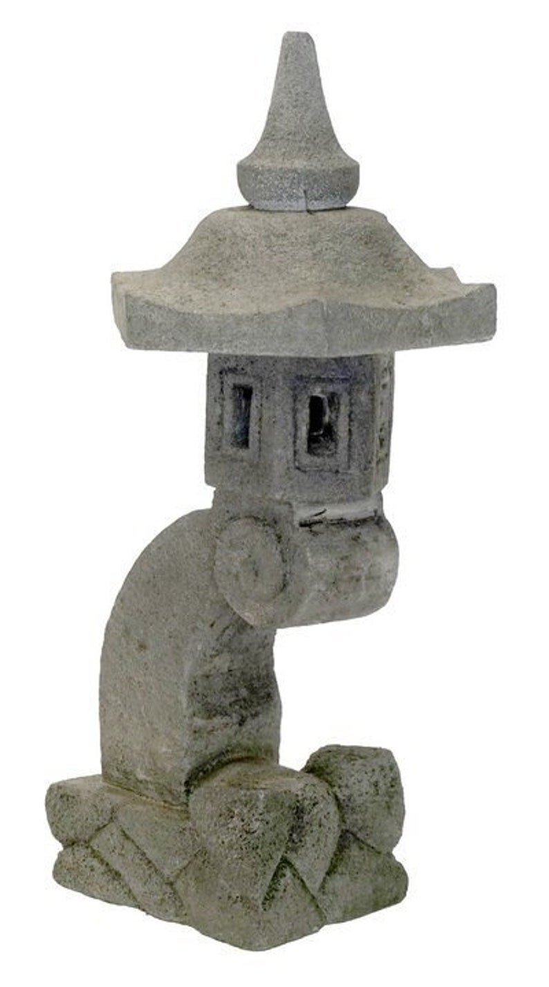 Solid Rock Stoneworks Curved Rock Lantern- 27in Tall- Preaged - Etsy