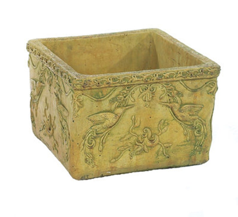 Solid Rock Stoneworks Sm Hummingbird Planter 10in Tall | Etsy