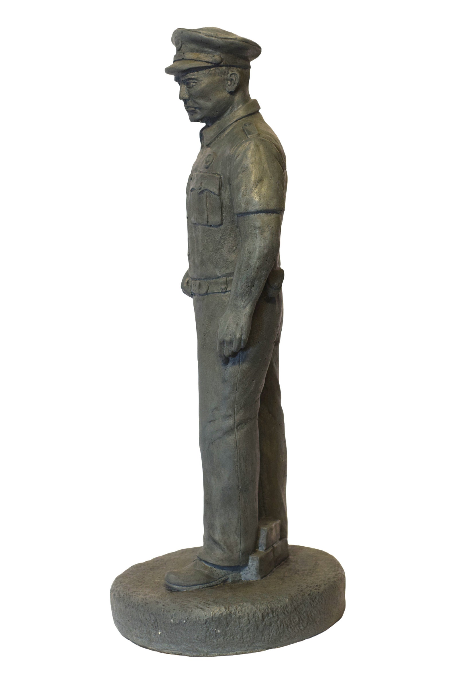 Solid Rock Stoneworks Policeman 25in Tall Indigo - Etsy