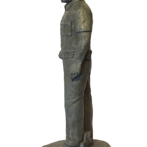 Solid Rock Stoneworks Policeman- 25in Tall- Indigo - Etsy