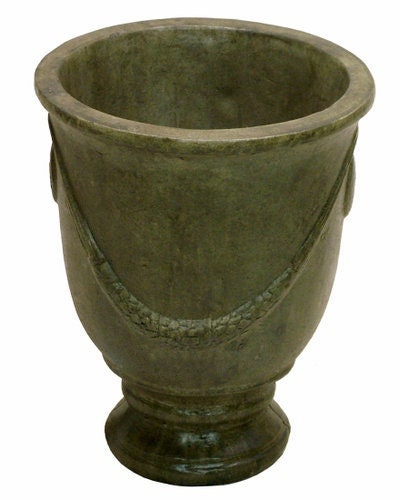 Solid Rock Stoneworks Small Jardiniere Planter- 16in Tall- Aged Pine - Etsy
