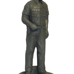 Solid Rock Stoneworks Policeman- 25in Tall- Indigo - Etsy