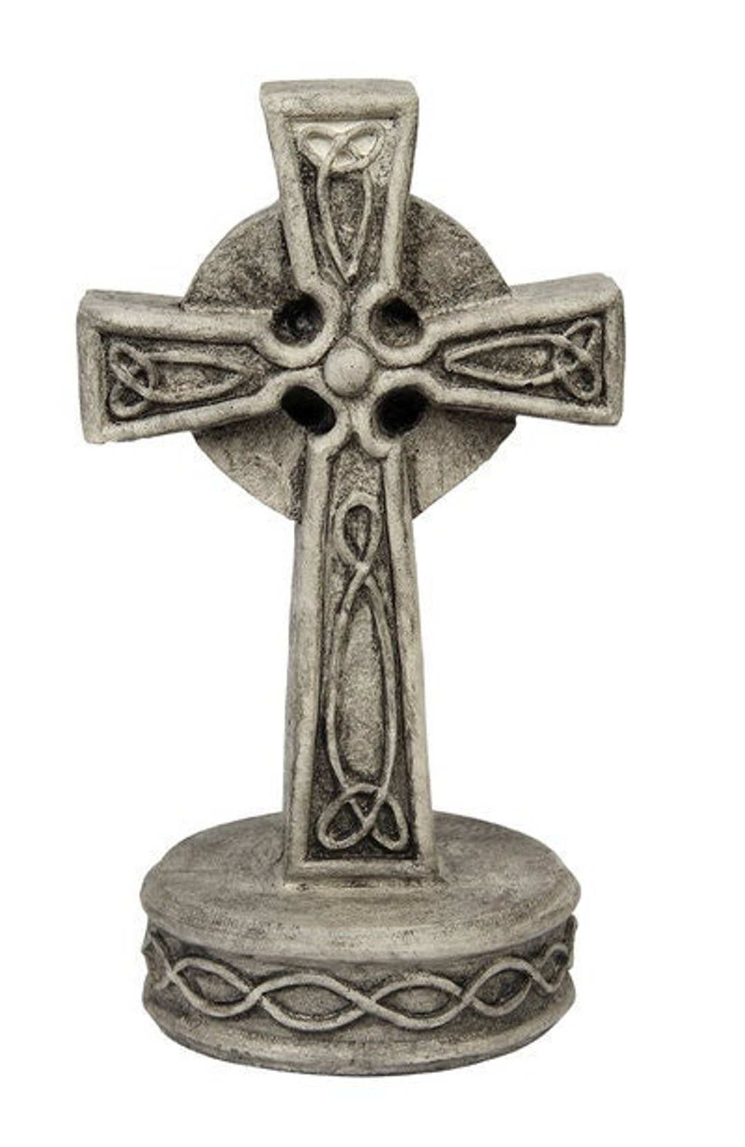Solid Rock Stoneworks Sm Celtic Cross- 12in Tall- Pre Aged - Etsy