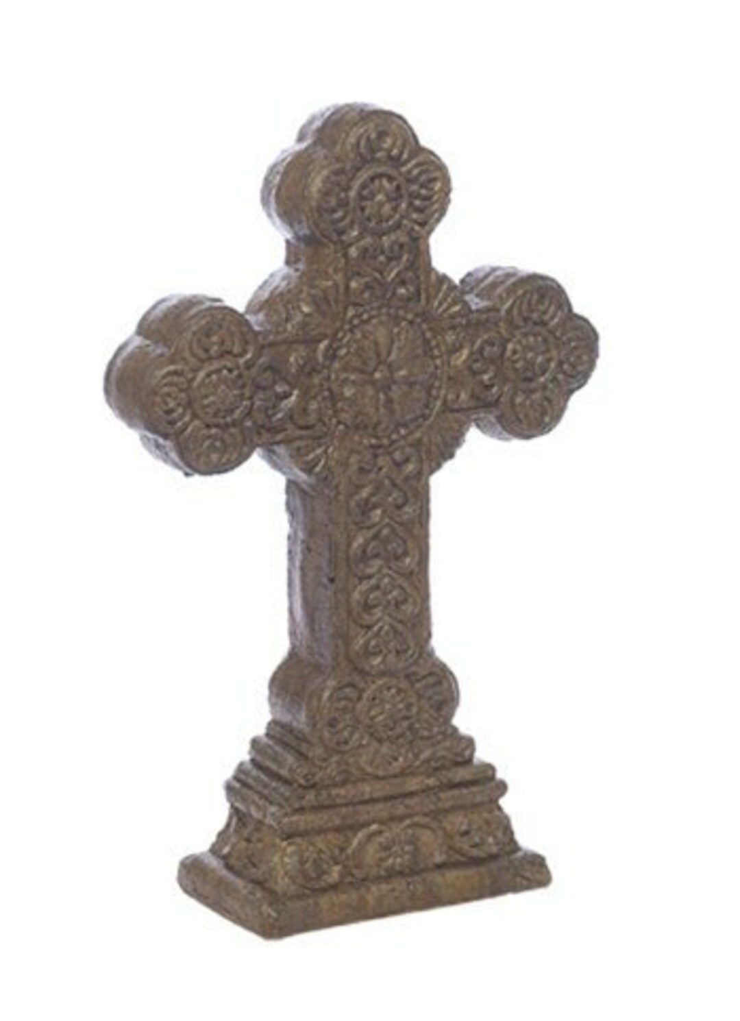 Solid Rock Stoneworks Trinity Cross 23in Tall Tobacco Rd - Etsy