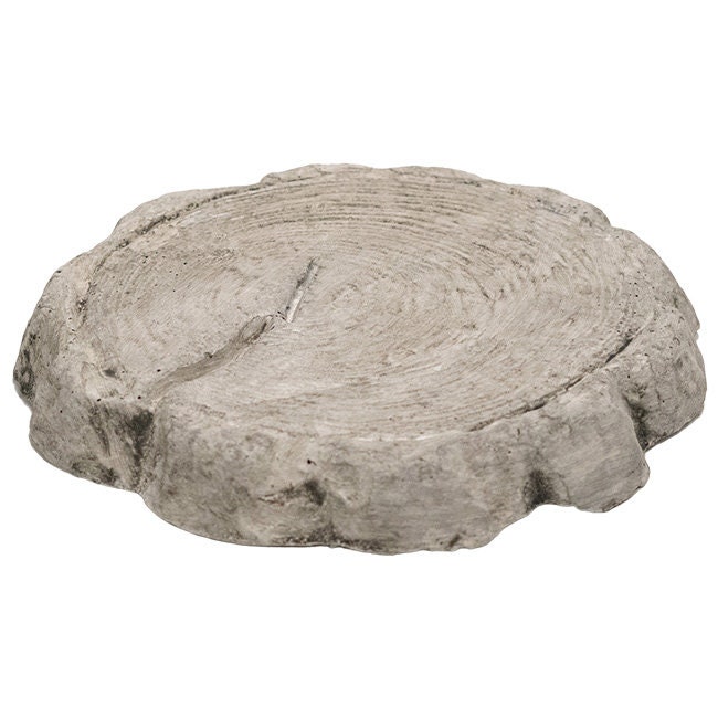 Solid Rock Stoneworks Small Log Stepping Stone - Etsy