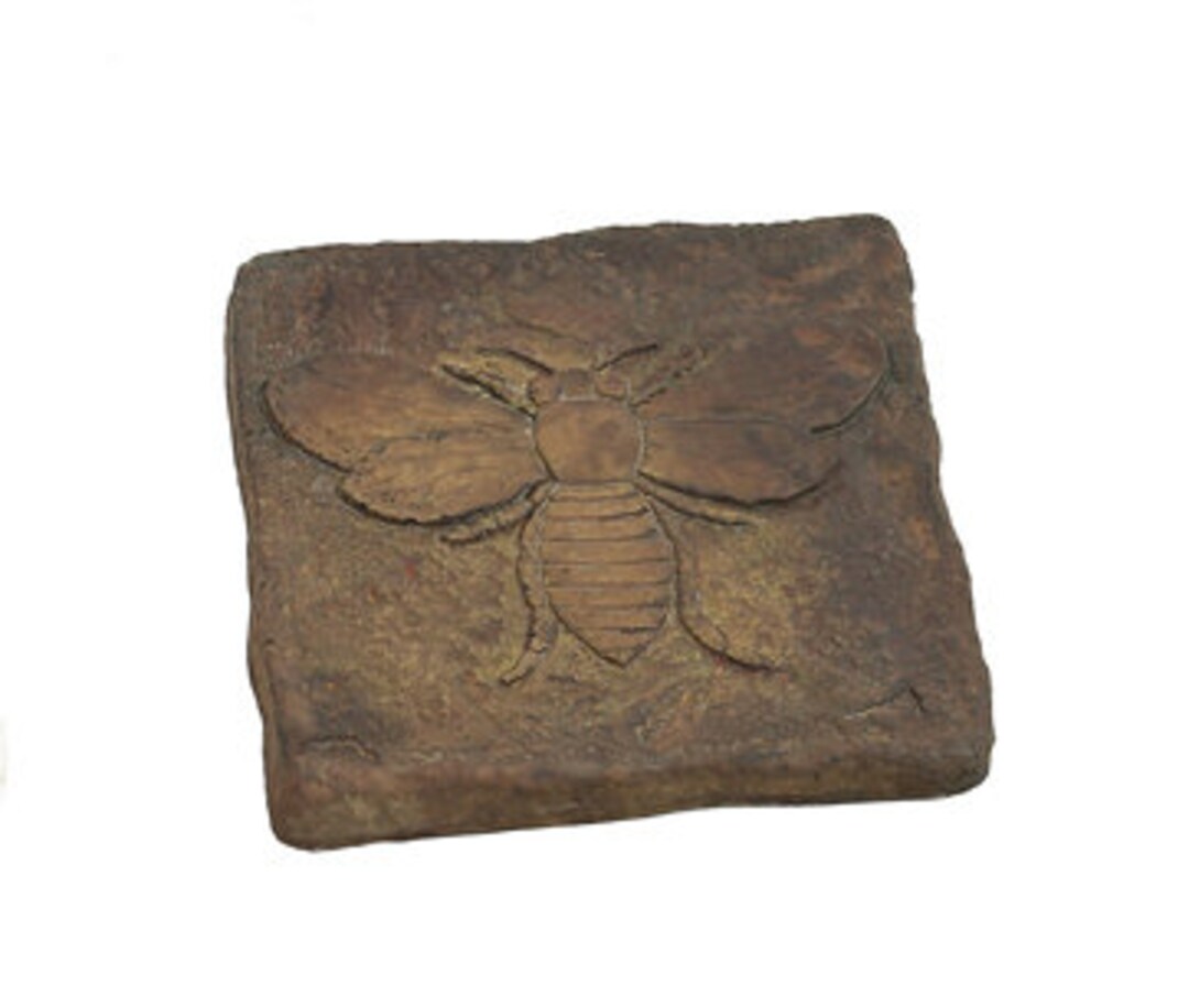 Solid Rock Stoneworks Bee Stepping Stone - Etsy