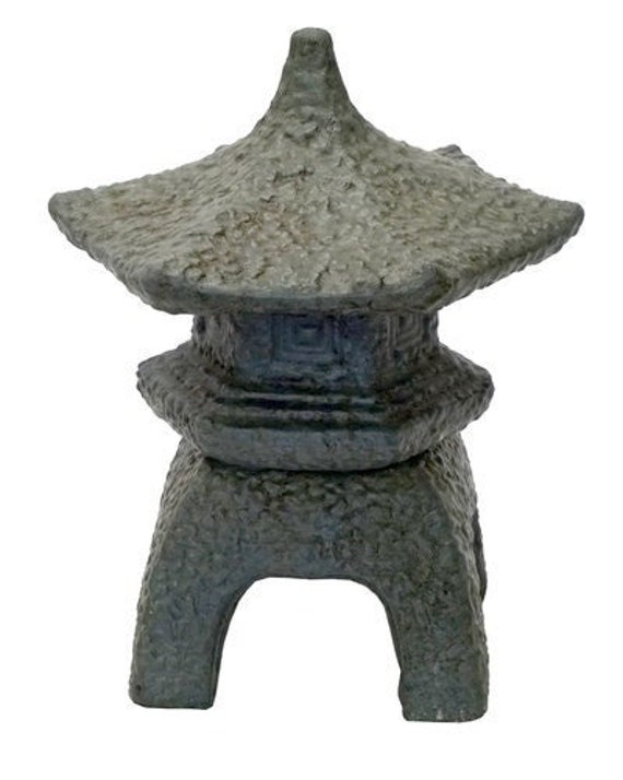 Solid Rock Stoneworks Small Japanese Lantern 13in Tall - Etsy