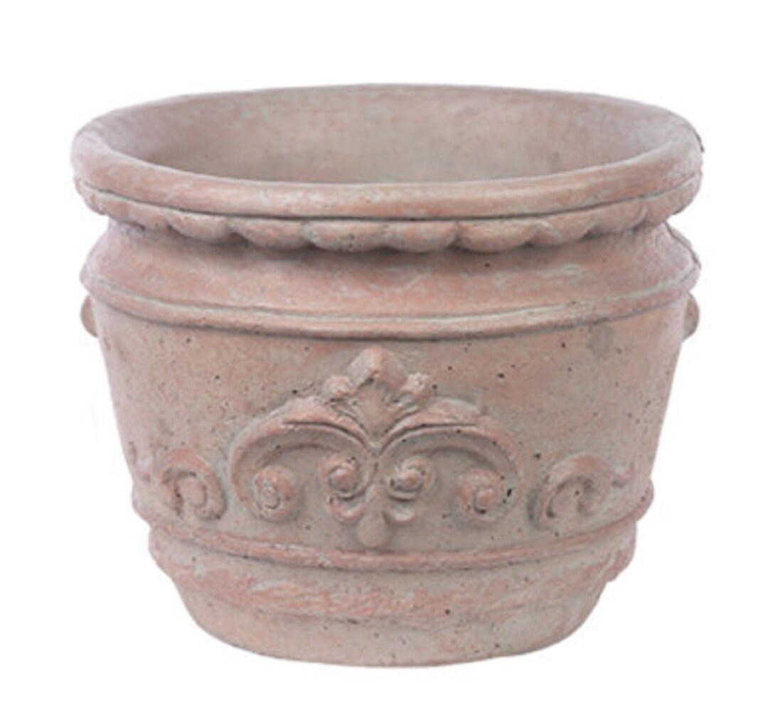 Solid Rock Stoneworks Small Fleur Planter- 12in Tall- Brick - Etsy