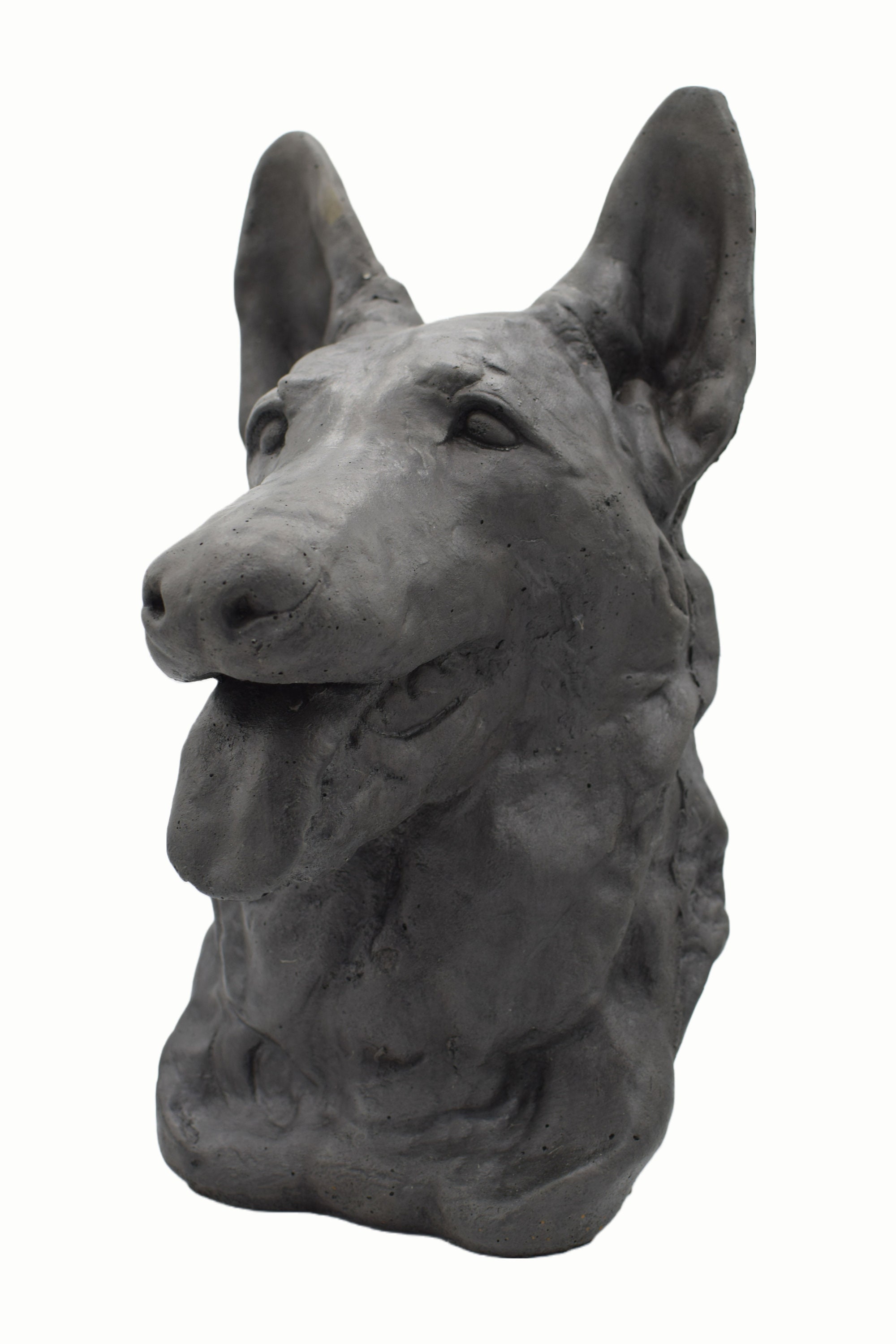 Solid Rock Stoneworks German Shepherd Bust- Graphite - Etsy