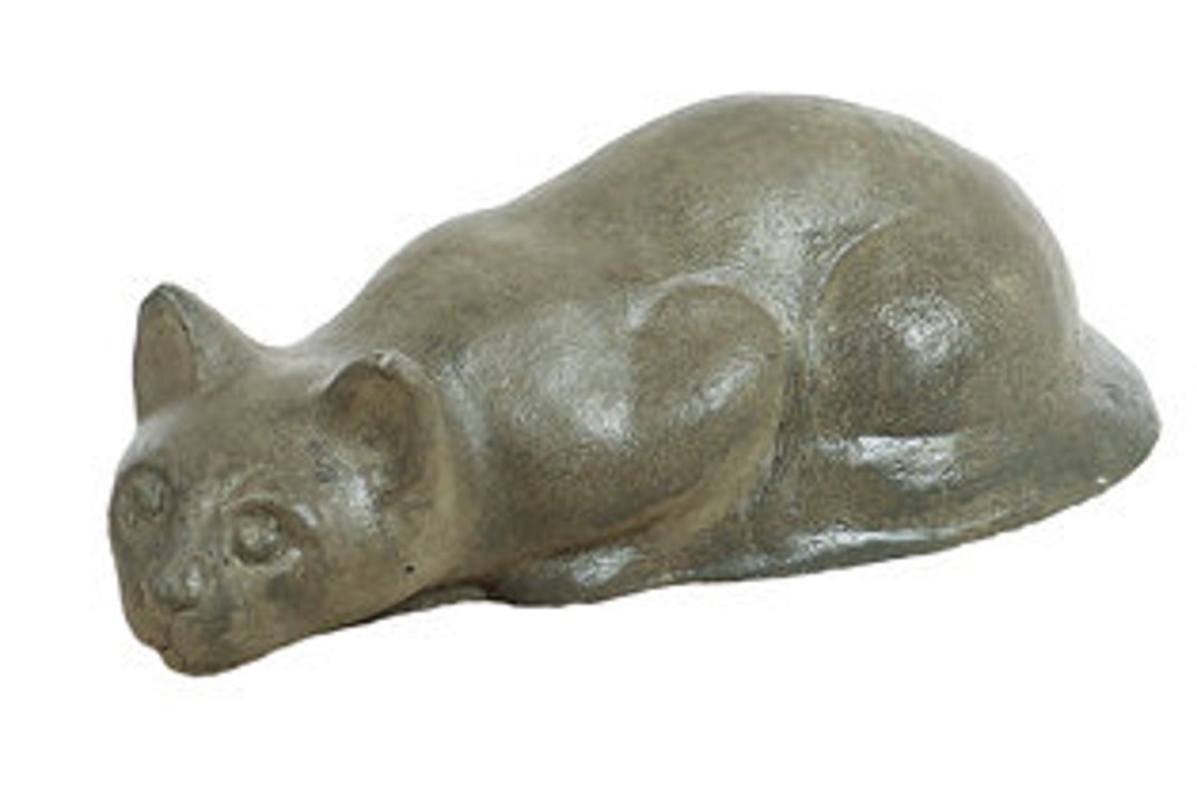 Solid Rock Stoneworks Pouncing Cat - Etsy