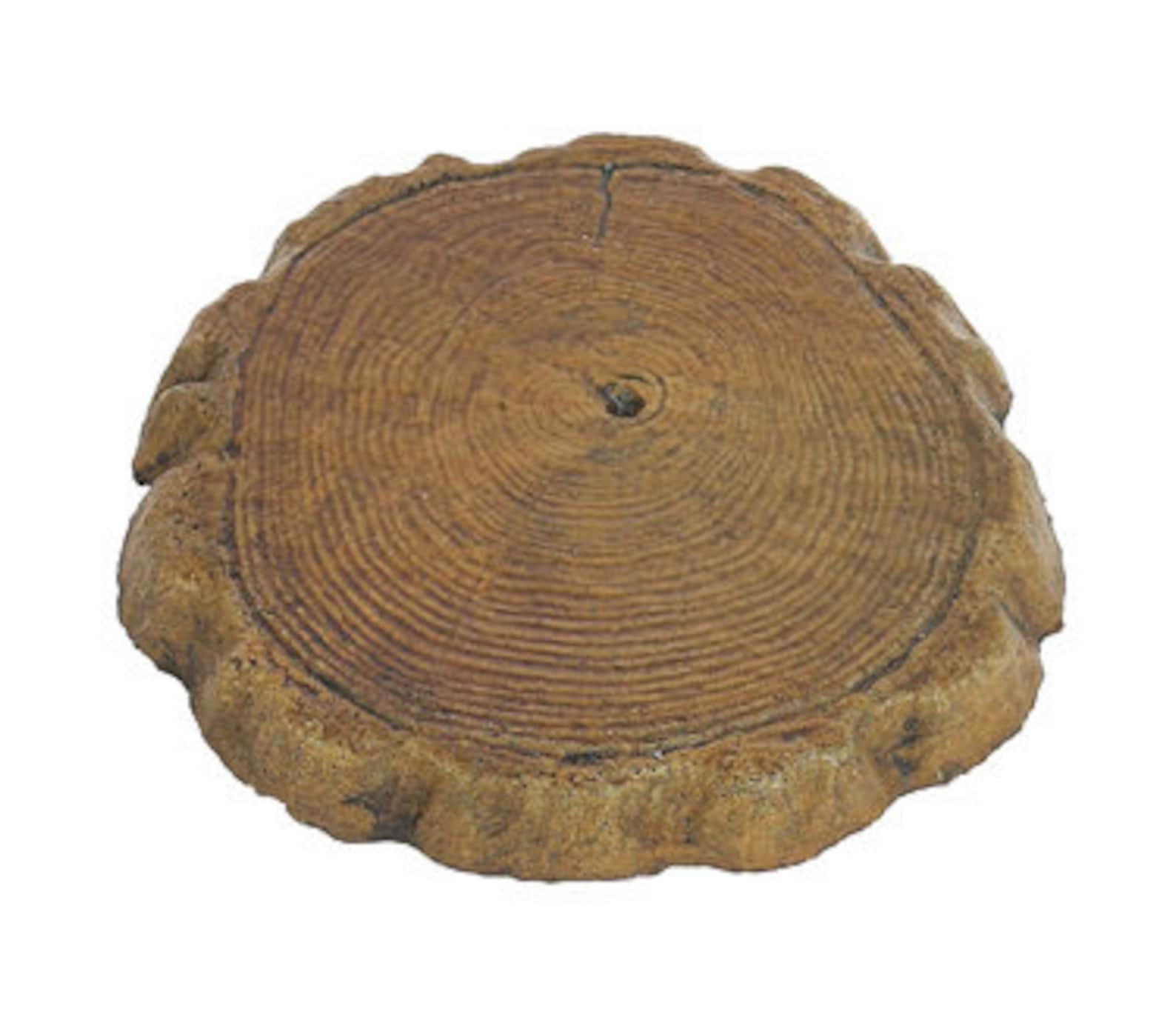 Solid Rock Stoneworks Large Log Stepping Stone | Etsy