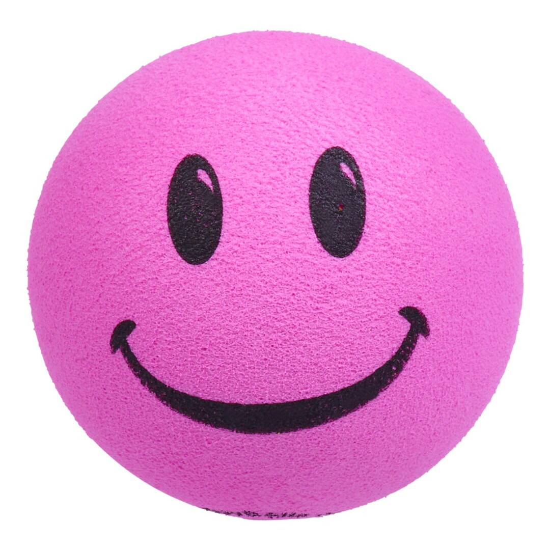 Happyballs Happy Pink Smiley Face Car, Truck, SUV, Jeep Antenna Topper ...