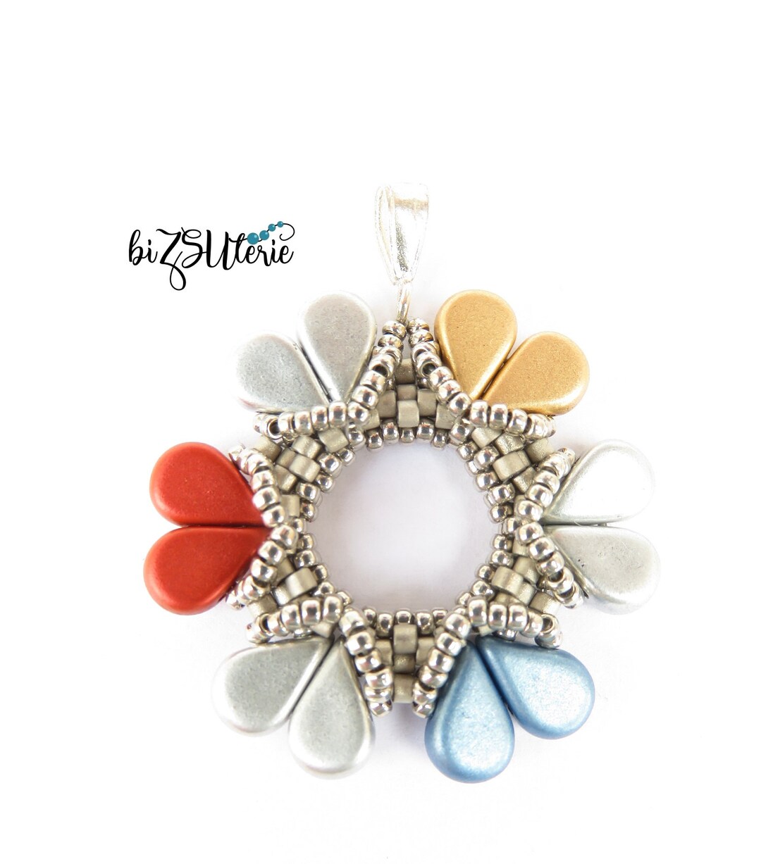 SWEETHEART - Instant Download Beading Pattern With Amos Par Puca and ...