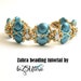 Zahra Bracelet - Instant Download DIY Beading Pattern, Tutorial in ...
