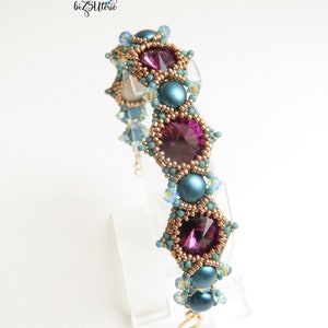 Kayla Set - Instant Download DIY Beading Pattern, Tutorial in ENGLISH ...