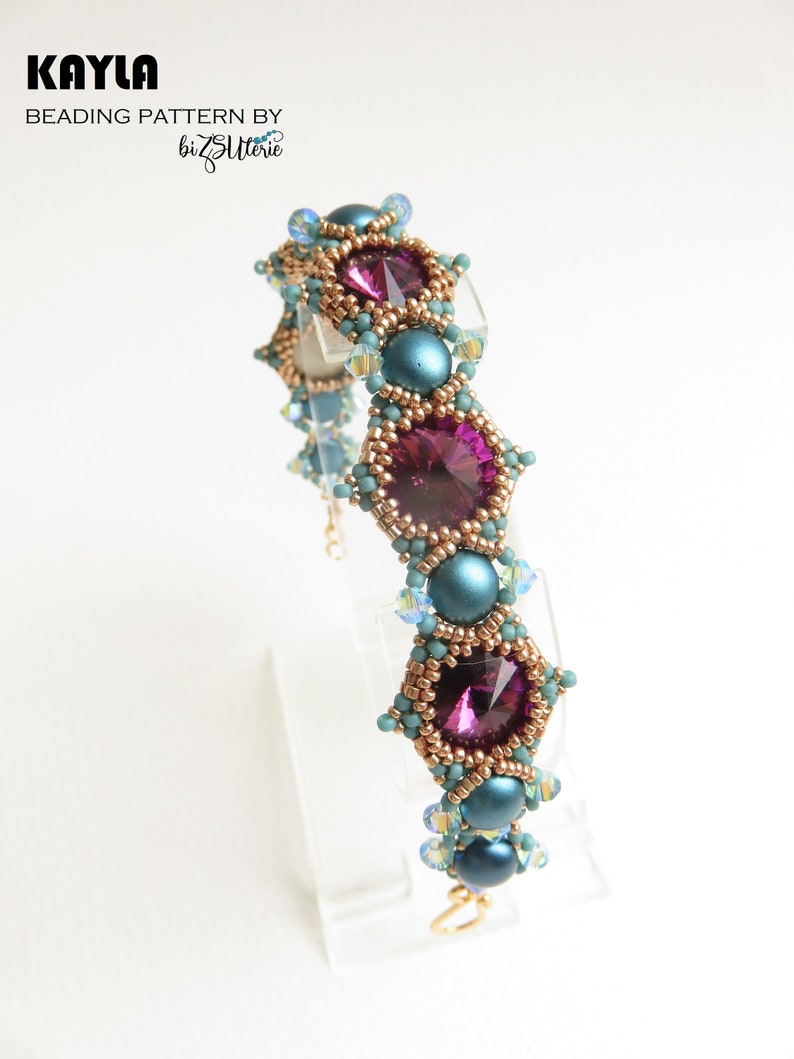 Kayla Set Instant Download DIY Beading Pattern Tutorial in - Etsy