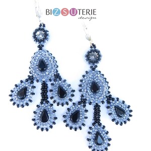 Amber Tear Set - Instant Download Beading Pattern With Amos Par Puca ...