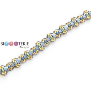 Roller Coaster Bracelet - Instant Download Beading Pattern With Khéops ...