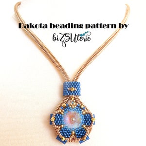 Dakota Necklace - Instant Download DIY Beading Tutorial in ENGLISH W ...