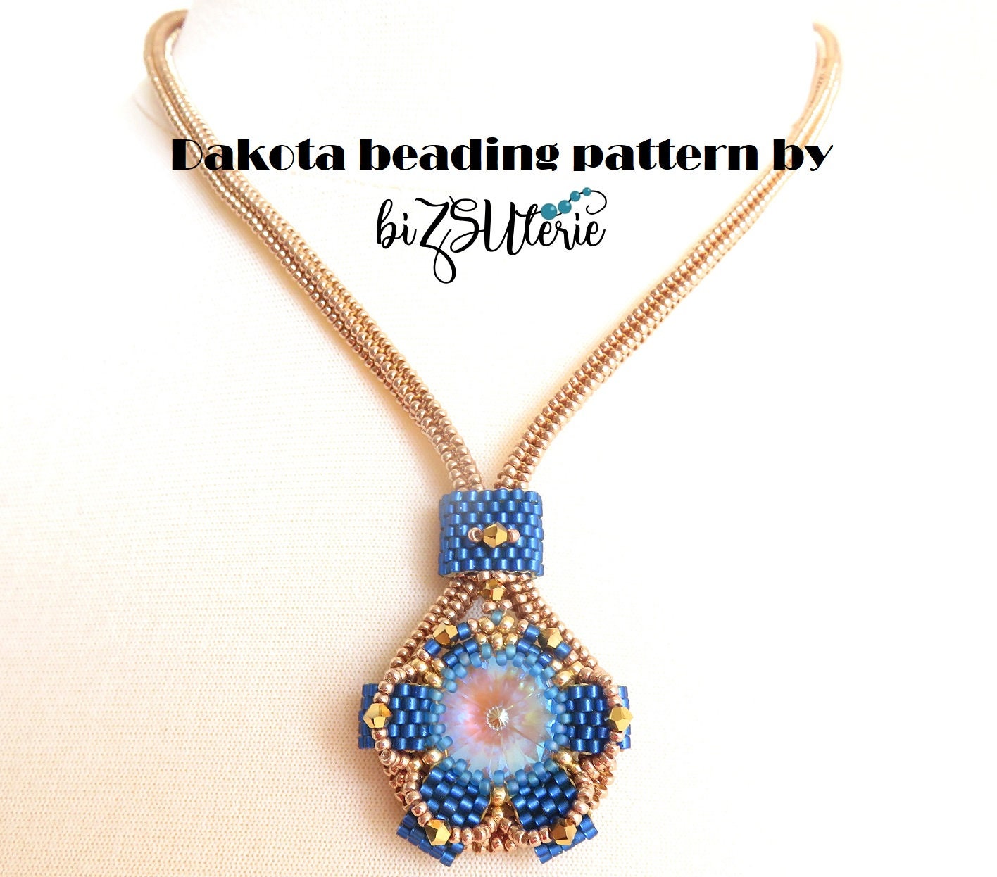Dakota Necklace Instant Download DIY Beading Tutorial in | Etsy