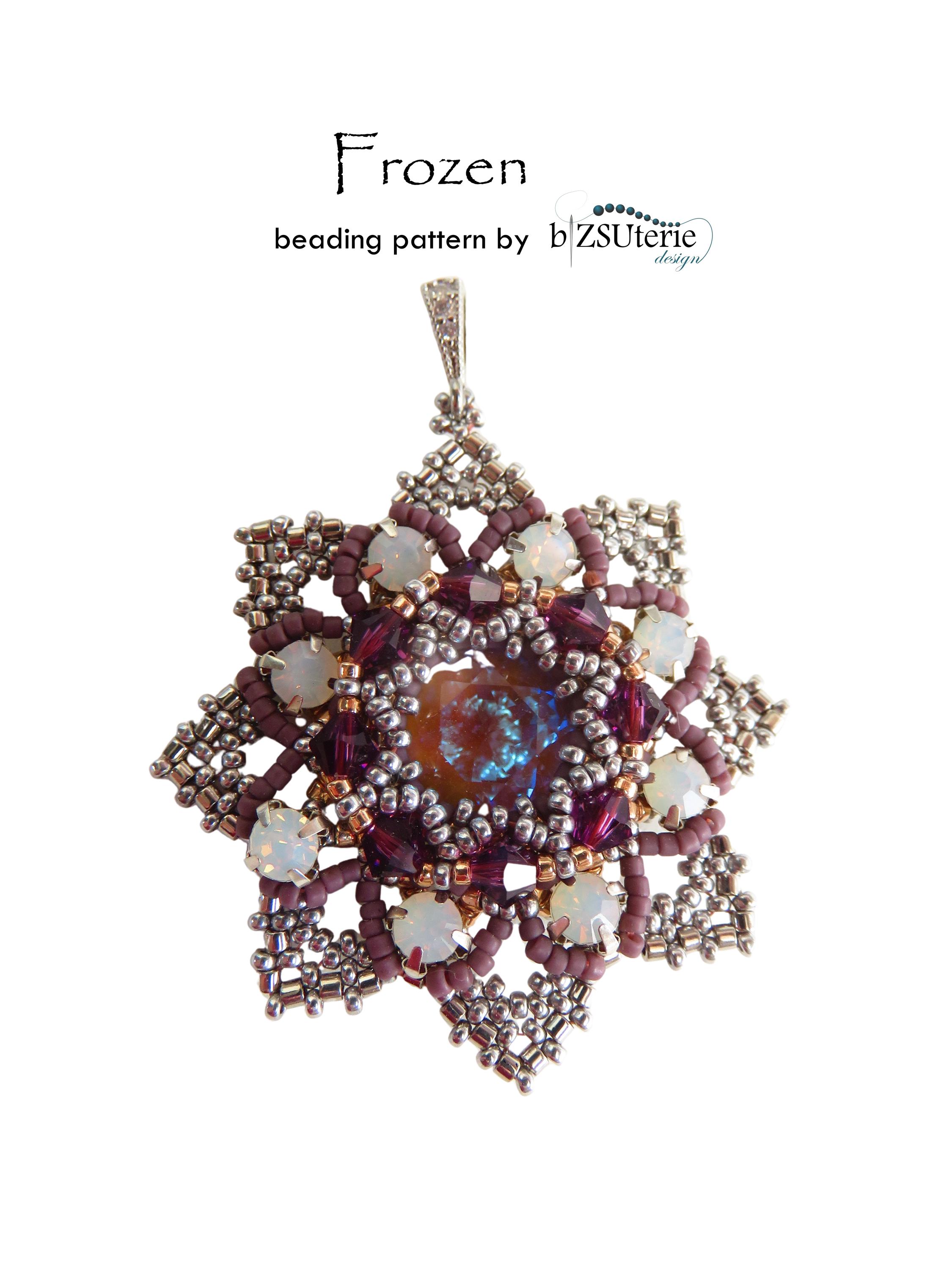 Frozen Pendant - DIY Instant Download Beading Pattern in ENG - Etsy