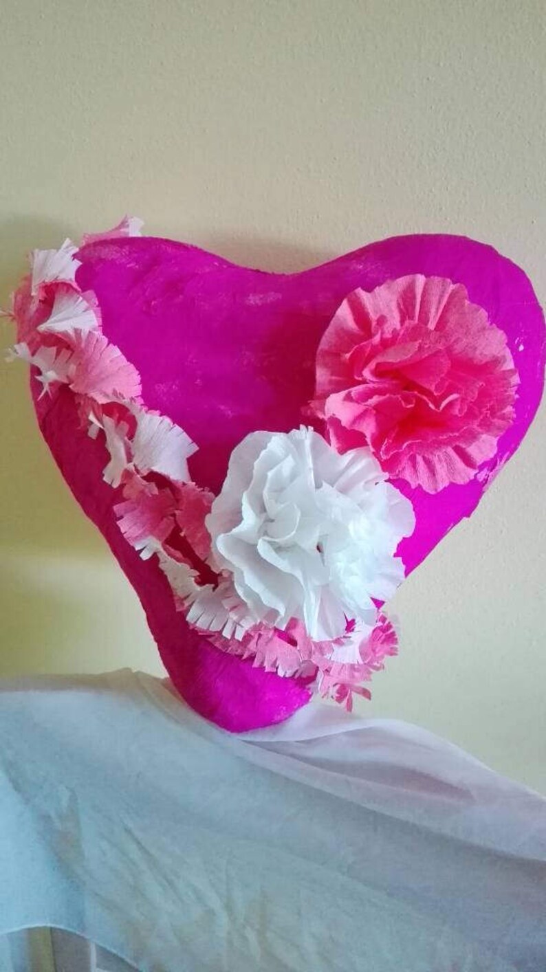 PINATA HEART PINATA Heart Pinata Heart Red Party - Etsy