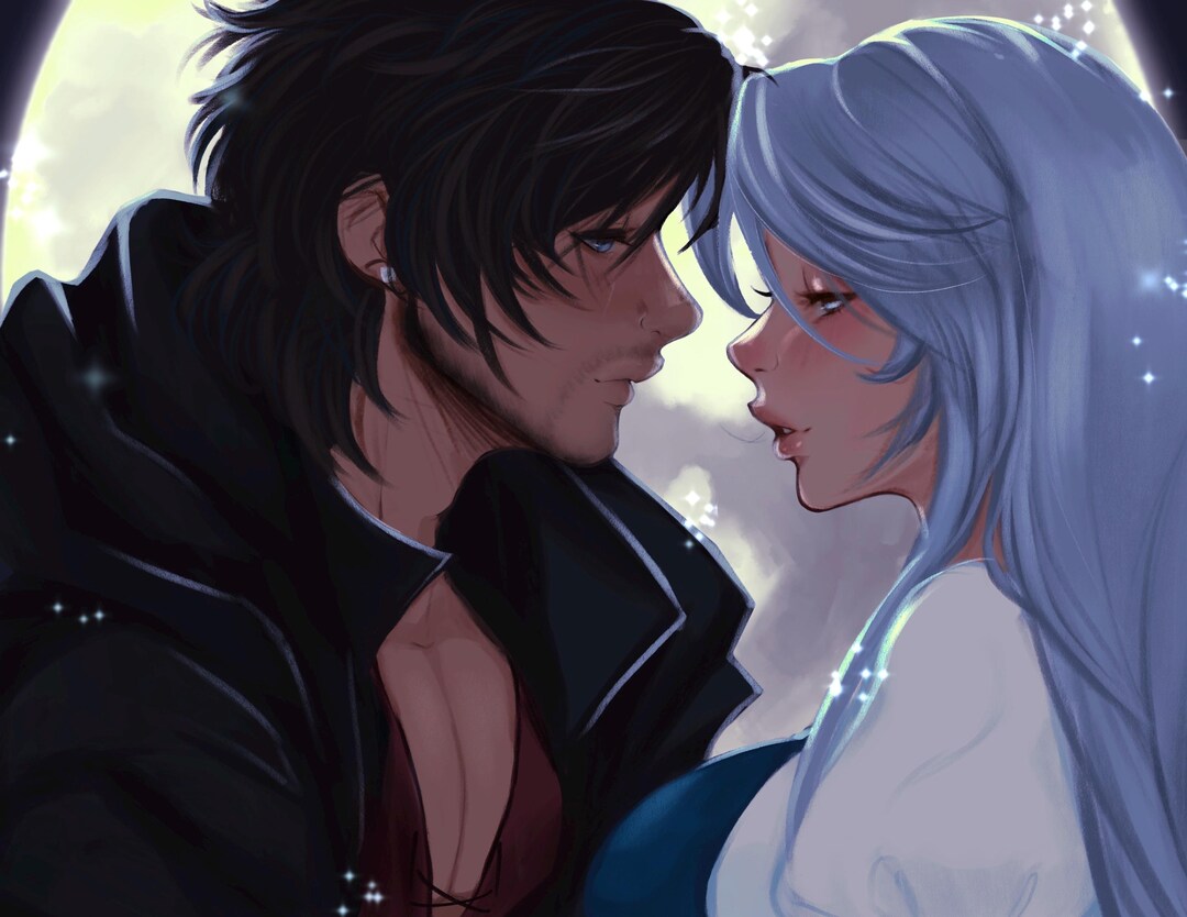 Clive and Jill Clive Rosfield Jill Warrick FF16 Art Print - Etsy