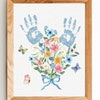 Love You This Much Handprint Art / Handprint Craft Art / Memory ...