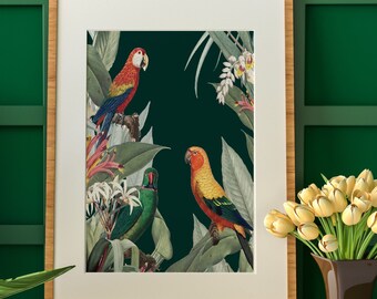 Flora and Fauna Wall Art - Etsy