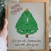 Christmas Poem / Merry Christmas Tree Footprint Handprint / Easy DIY ...