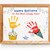 Happy Birthday Handprint Craft / Birthday Card Keepsake for Aunt Uncle ...
