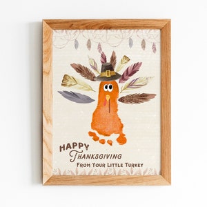 Happy Thanksgiving From Your Little Turkey / Thanksgiving Fall Autumn ...