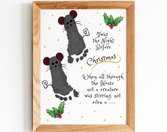 The Night Before Christmas Mouse - Etsy