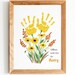 Summer Wildflower Handprint Art / Craft for Kids / 8x10in and 8.5x11in ...