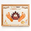 Sweeter Than Pumpkin Pie Footprint Craft / Thanksgiving Fall Autumn ...
