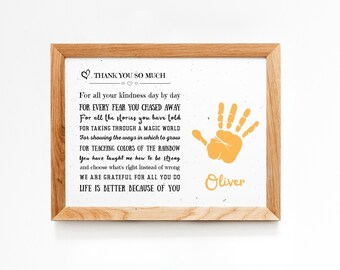 Kids Poem to Nanny, Daycare Poem, Babysitter Poem, Kindergarten or Pre ...