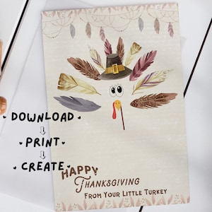 Happy Thanksgiving From Your Little Turkey / Thanksgiving Fall Autumn ...