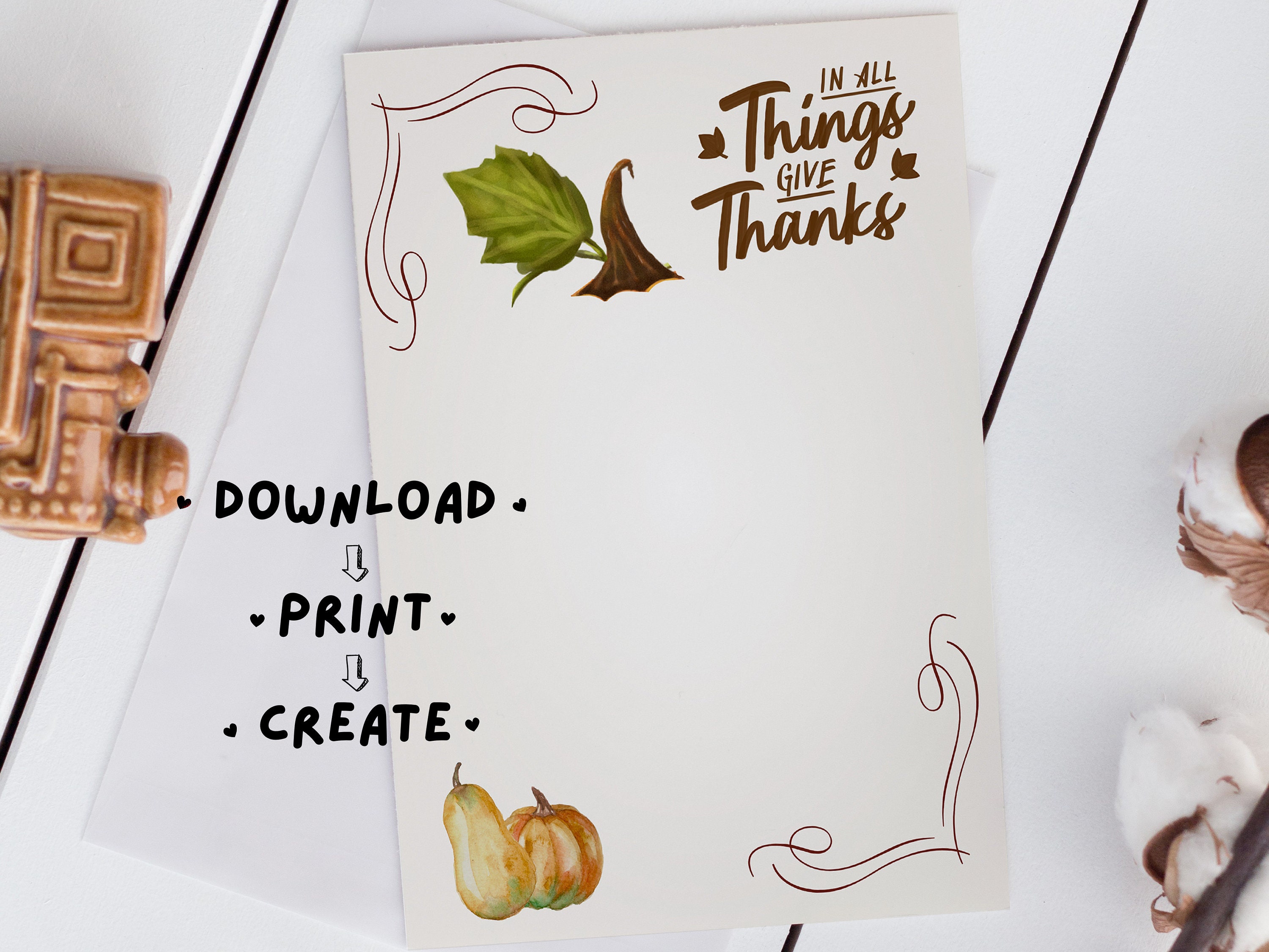 Thanksgiving Handprint Art / Pumpkin Handprint Craft / - Etsy