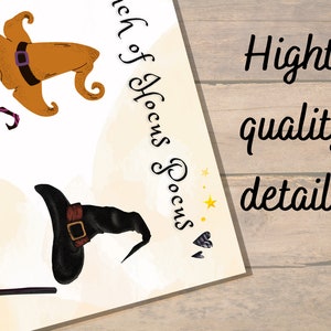 Hocus Pocus Halloween Craft / It's Just a Bunch of Hocus Pocus ...