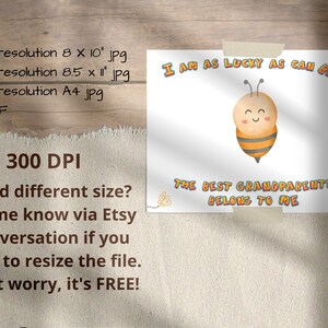 Lucky as Can BEE Grandparents Day Craft / Grandparents Day Handprint ...