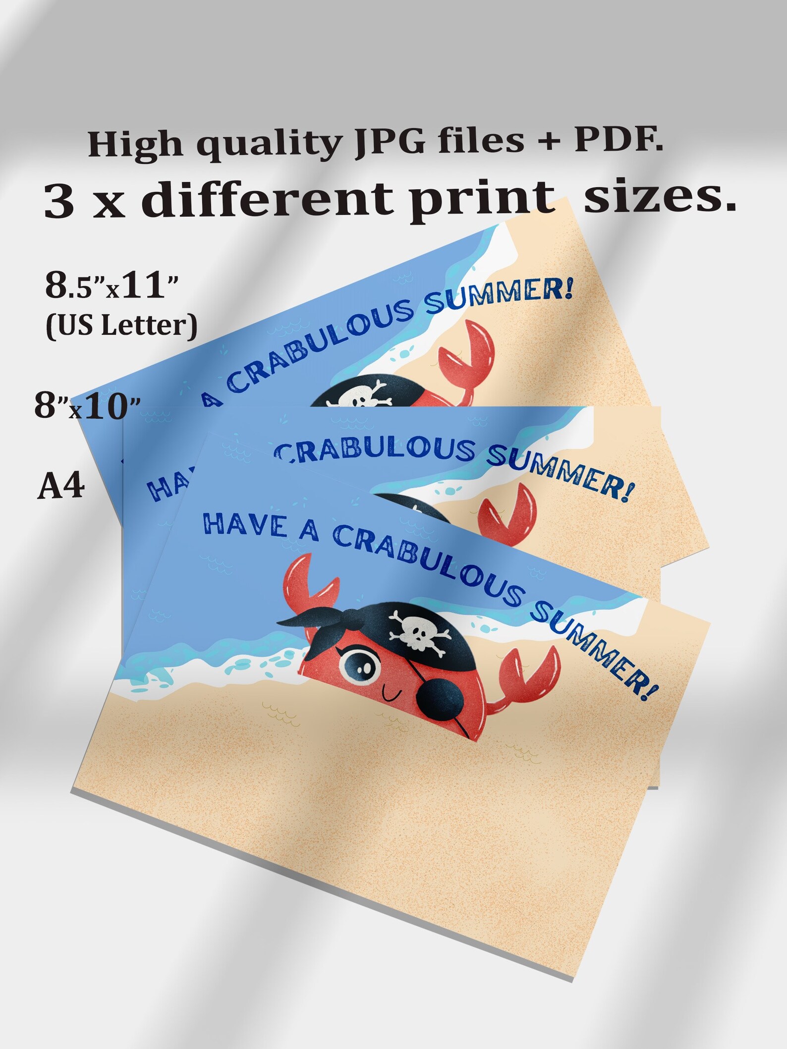 Summer Crab Handprint Craft for Preschool or Daycare Toddler - Etsy